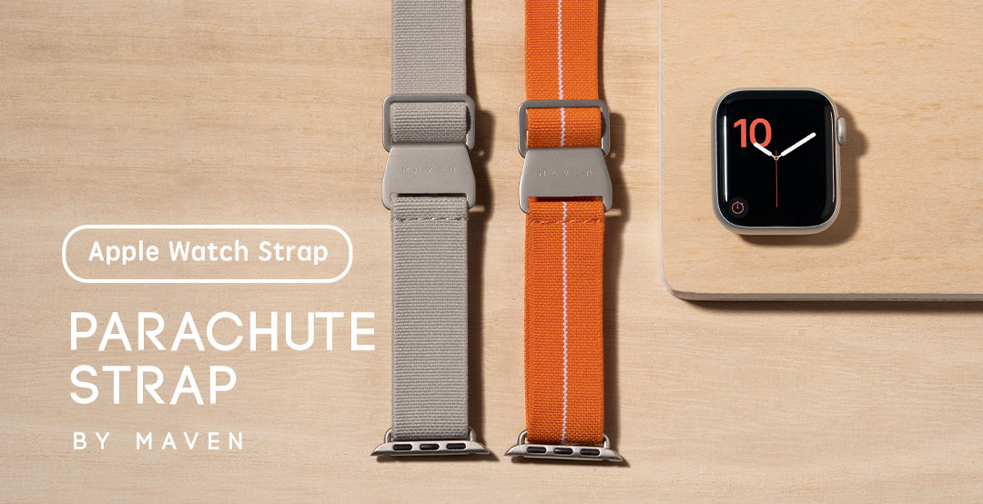 MAVEN's 7 Colors Parachute Straps for Apple Watch – Maven Watches Hong Kong